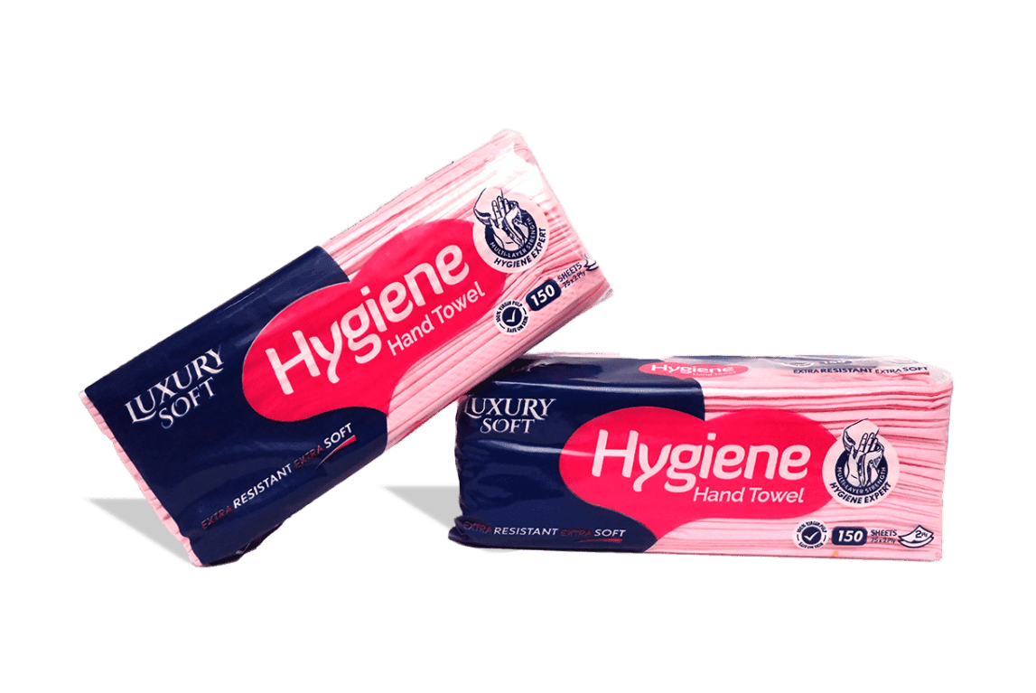 Luxury Soft 2-Ply Hygiene Hand Towel (75 Tissues - 150 Sheets) - BeJaan ...